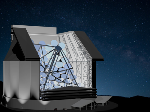 Technology for 77 meter primary mirror ground based telescope exists ...