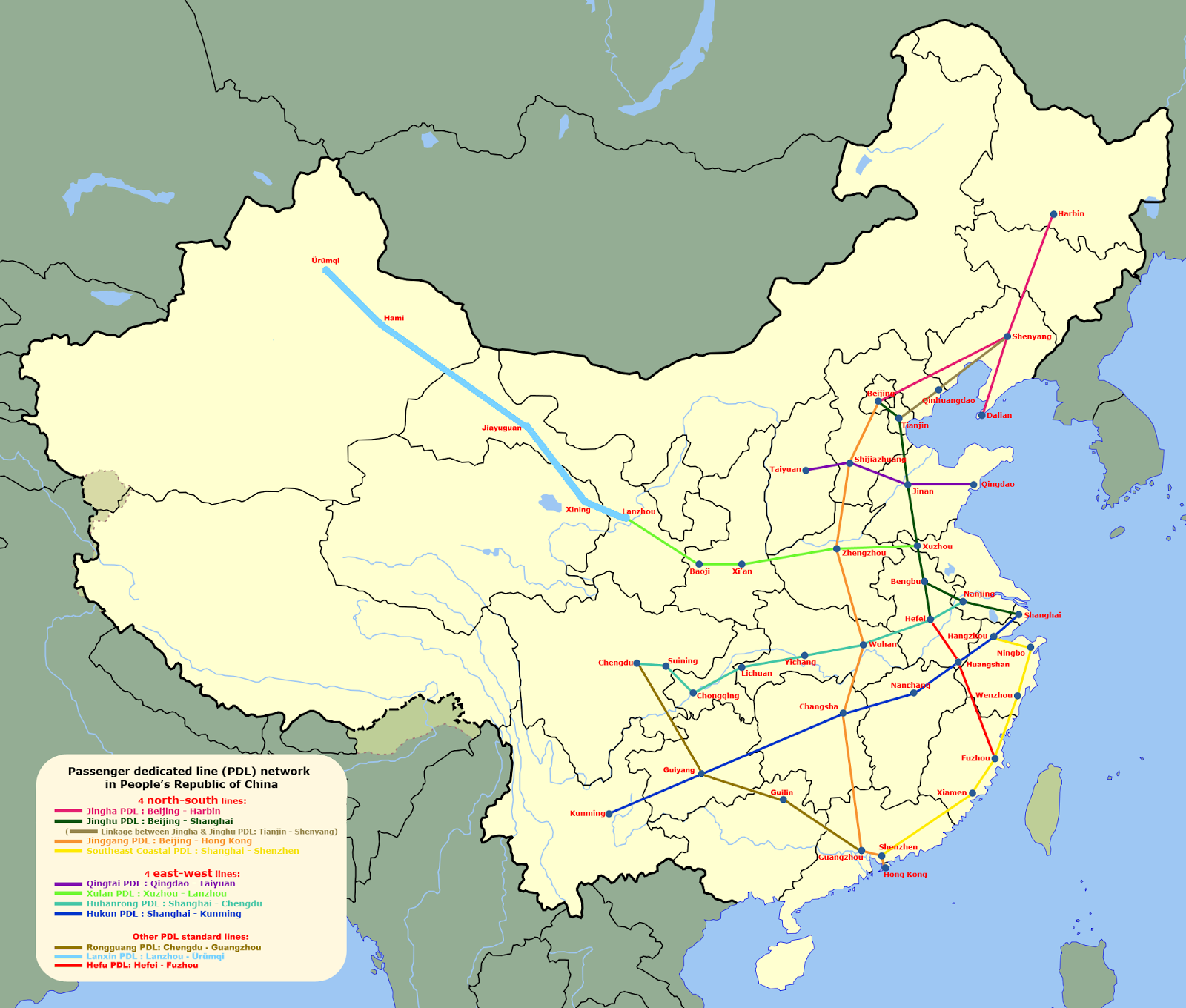 China could have high speed rail to Central Asia and Moscow around 2025 ...