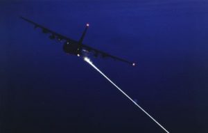 US Air Force will have first combat lasers on large C-17 and C-130s and then later miniaturized ...