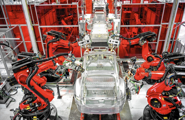 Tesla plans to makes it factory 10 times more productive within ten ...