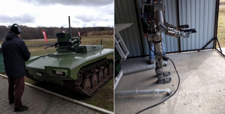 Russia has Gun shooting Terminator Robot but denies they are building a ...