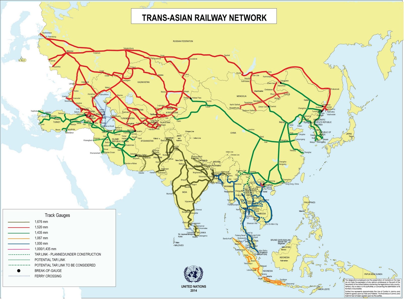 About 2 trillion dollars for China and Transasia High Speed rail by ...