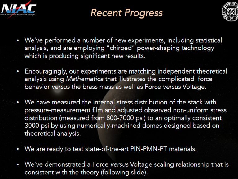 Machs Effect interstellar propellentless propulsion mission proposal at ...
