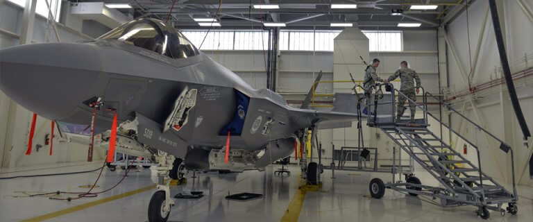 F35 maintenance facilities are 6 years behind schedule and fixing a ...