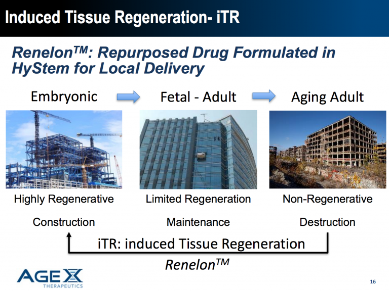 AgeX to develop powerful regenerative and anti-aging treatments ...