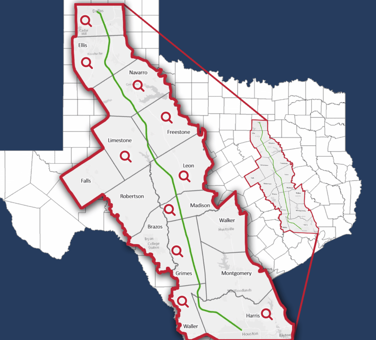 High Speed Rail Texas Houston, We Have A Project: Texas' High Speed