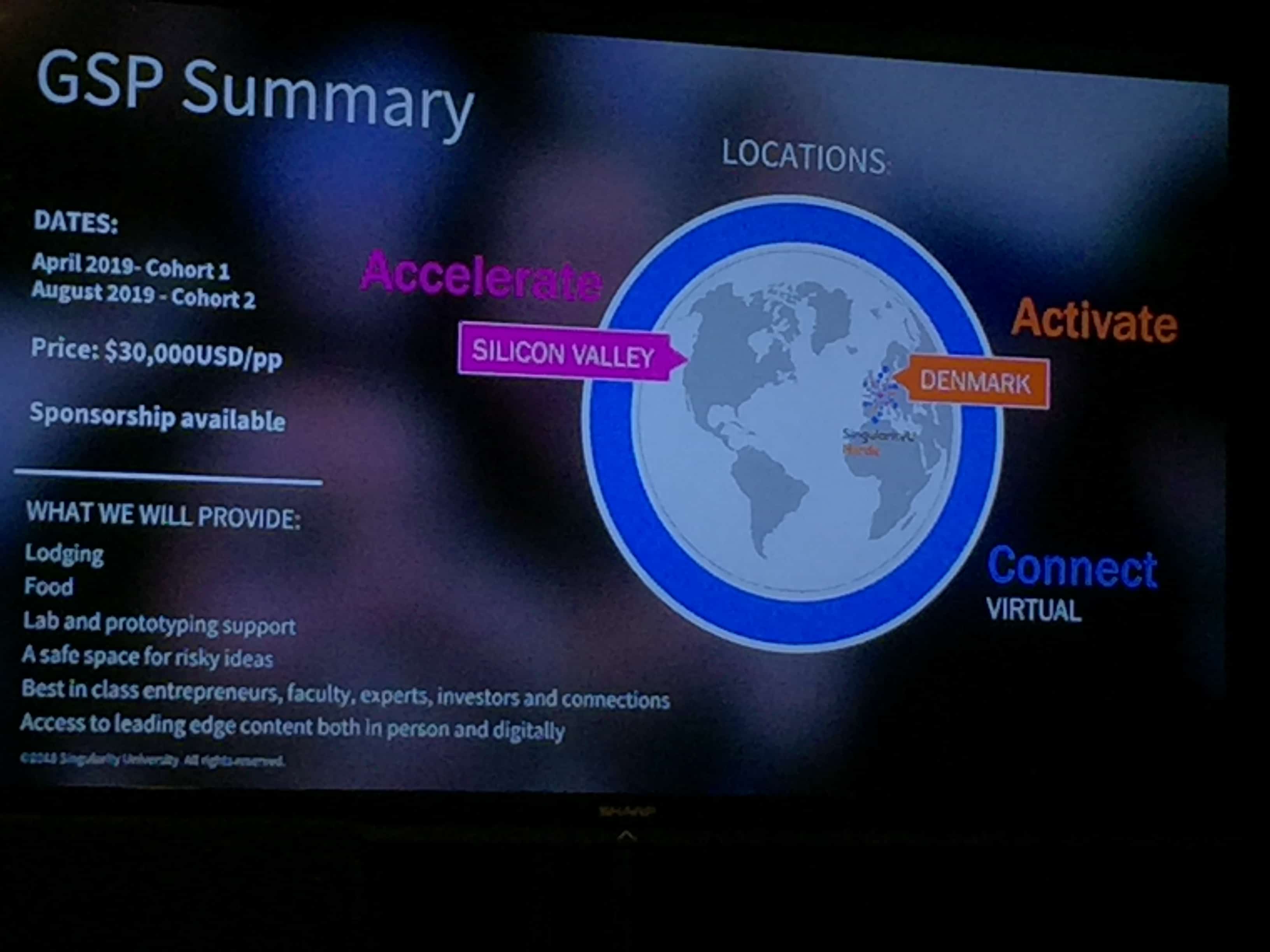 Singularity University's Global Startup Program will help entrepreneurs ...