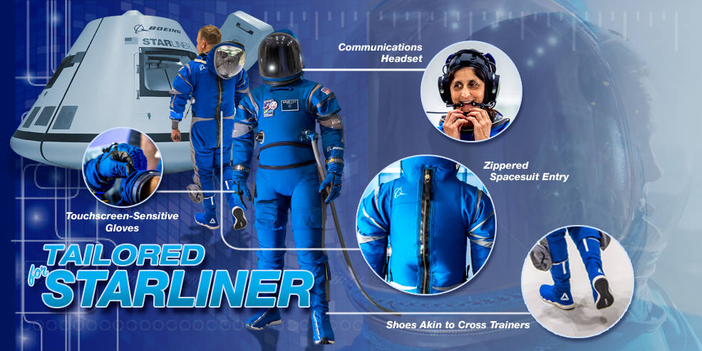 NASA Astronauts will wear the lighter SpaceX and Boeing launch ...