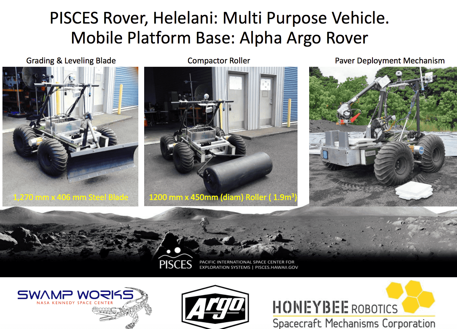 NASA Development of machines to build on Mars and the Moon ...