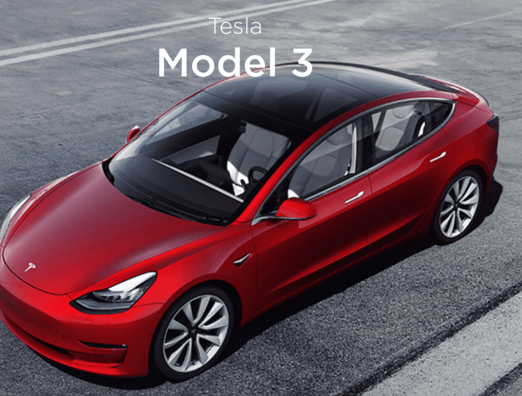 Tesla Model 3 top selling US passenger car model in terms of August ...
