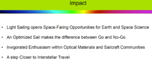 Diffracted solar sail | NextBigFuture.com