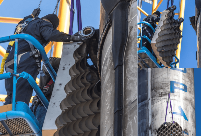 New SpaceX Superheavy Starship Design is Metal Tanks and Structures ...