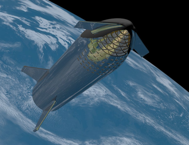 What the SpaceX Mirror Polished Stainless Steel Starship Will Look Like ...