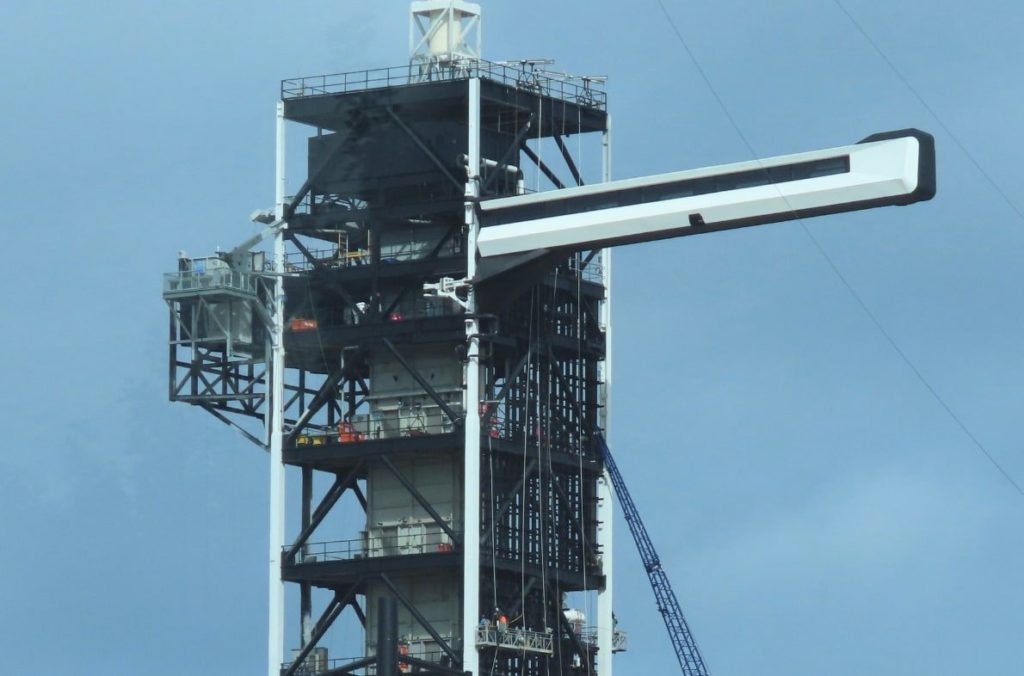 Pictures of the SpaceX Upgrades to Launch Complex 39A | NextBigFuture.com