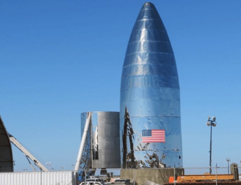 New SpaceX Starhopper Nose Cone Should Be Complete in a Few Days ...