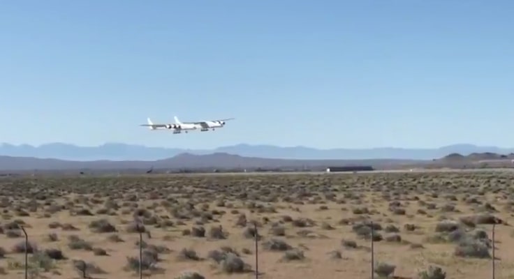 Stratolaunch Flies Has First Flight of World's Largest Airplane ...