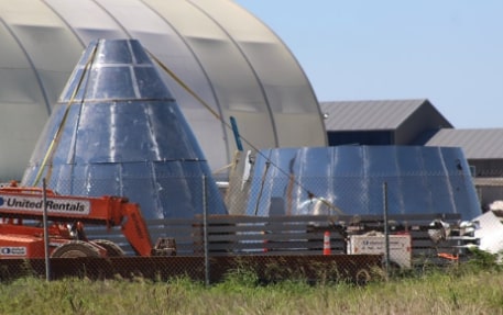 Parts of SpaceX Orbital Starship Prototype | NextBigFuture.com