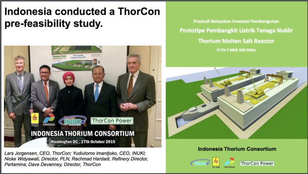 Indonesian President Might Start Revolutionary ThorCon Reactor Project ...