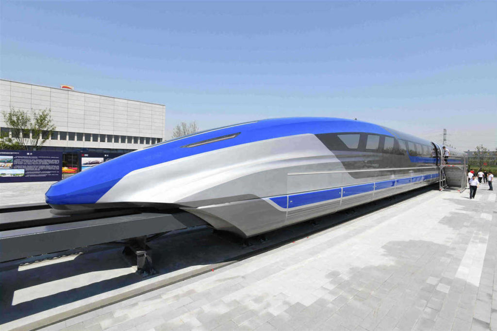 China Reveals Maglev Train That Nearly Doubles Speeds to 600 Kph (372 ...