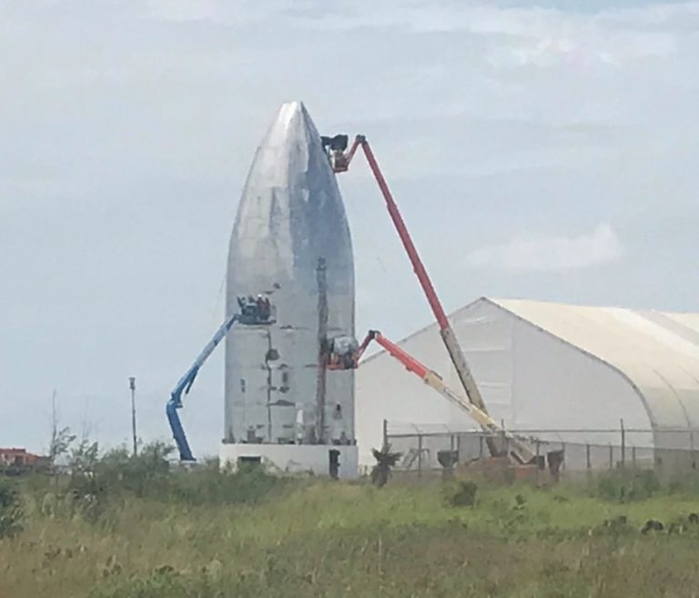 SpaceX Static Fired Untethered Starhopper and Orbital Starship Progress ...