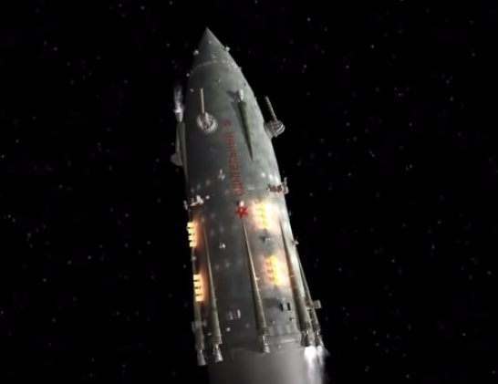 Animated Rendering of Space Battles With Nuclear Orion Spaceships ...