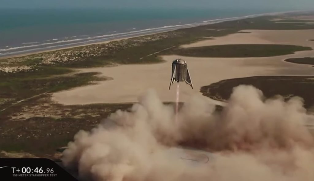 SpaceX Had a Successful 150-200 Meter Hop of the Starhopper at About 5 ...