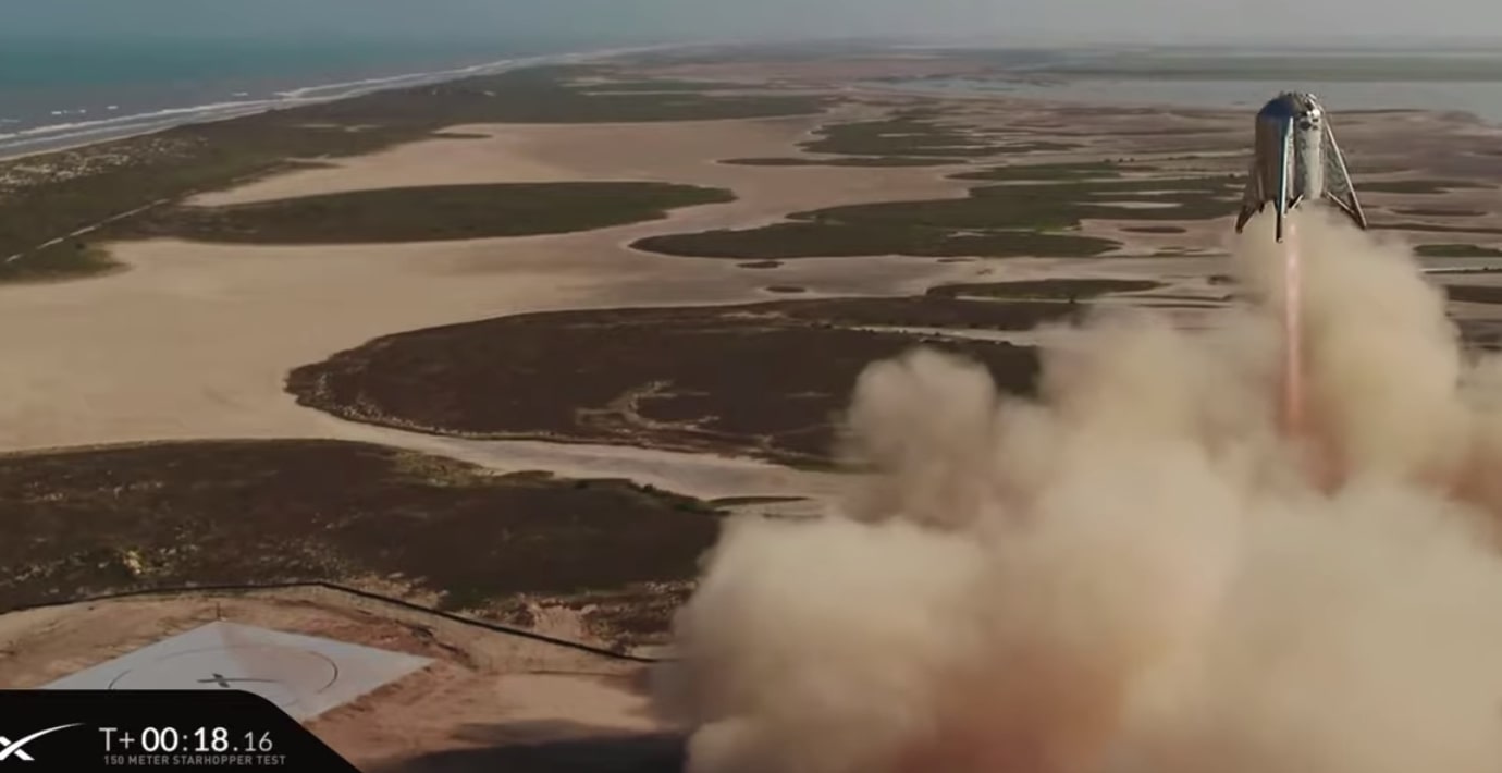 SpaceX Had a Successful 150-200 Meter Hop of the Starhopper at About 5 ...