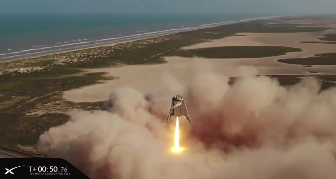 SpaceX Had a Successful 150-200 Meter Hop of the Starhopper at About 5 ...