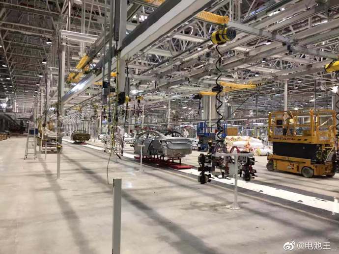 Tesla Shanghai Factory is Testing a Model Production Line ...