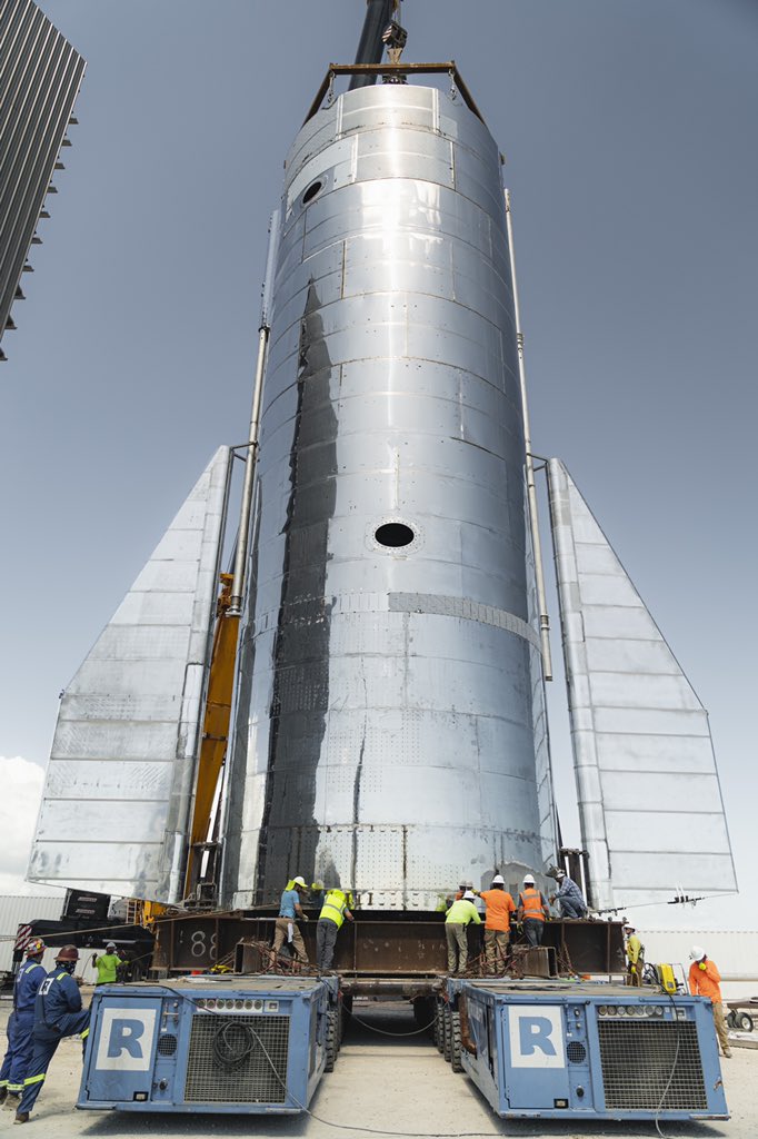 Nearly Complete SpaceX Starship Orbital Prototype | NextBigFuture.com