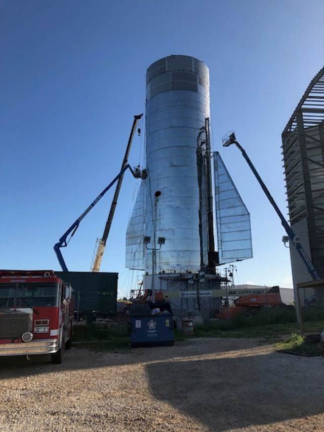 SpaceX Starship Mk1 Will Be Fully Stacked By Elon's Saturday ...