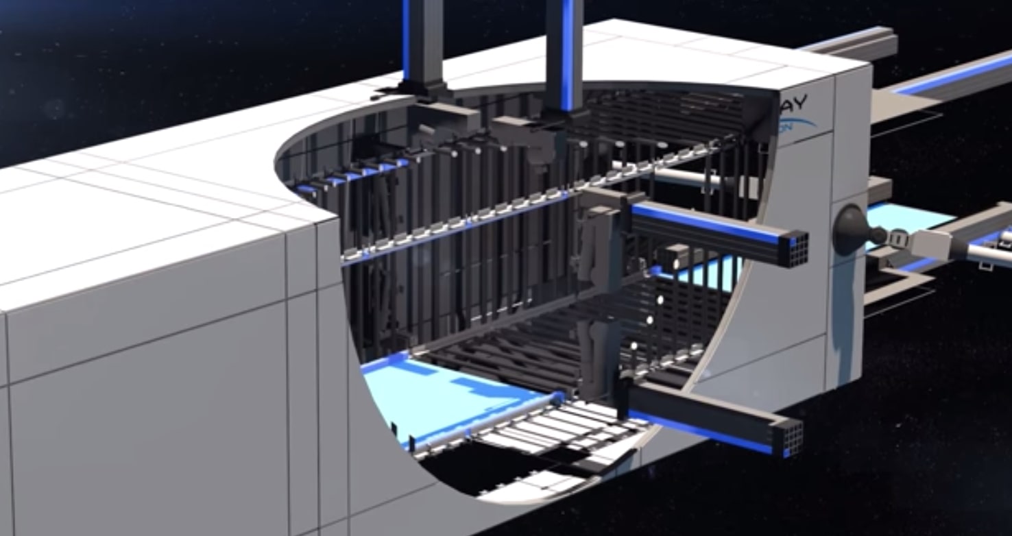 Assembling Large Frames in Space For Massive Mars Colonization Ship ...