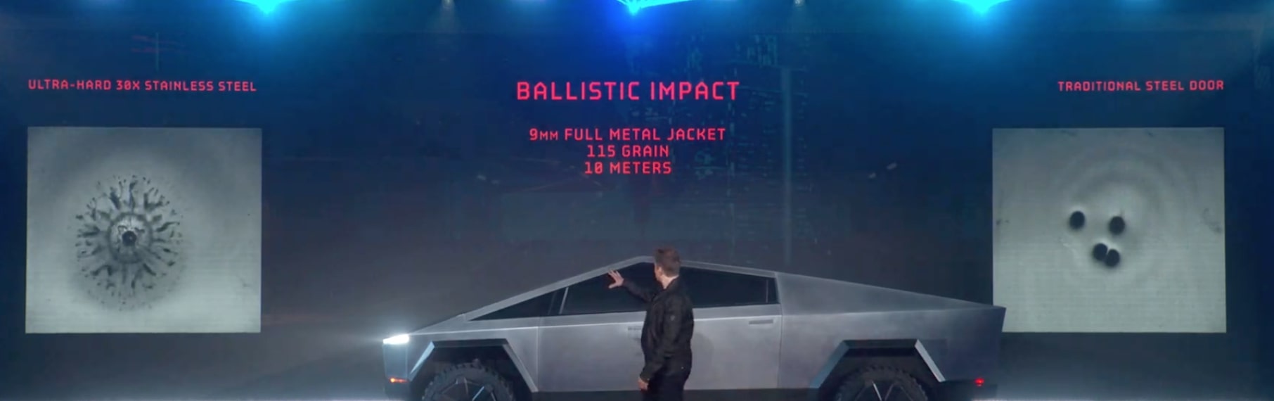 Bulletproof Steel Tesla Cybertruck Unveiled | NextBigFuture.com