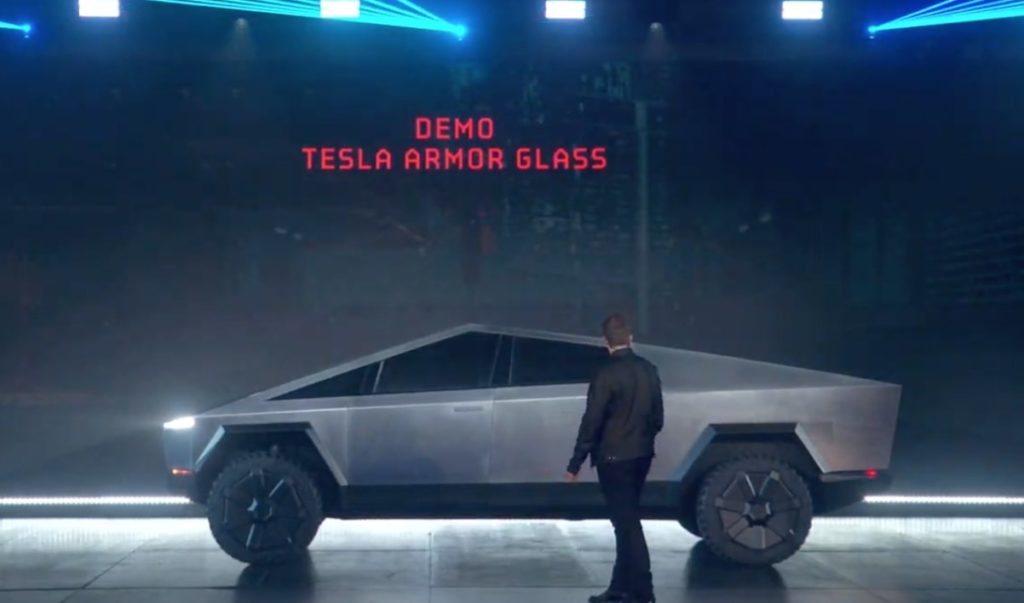 Bulletproof Steel Tesla Cybertruck Unveiled | NextBigFuture.com