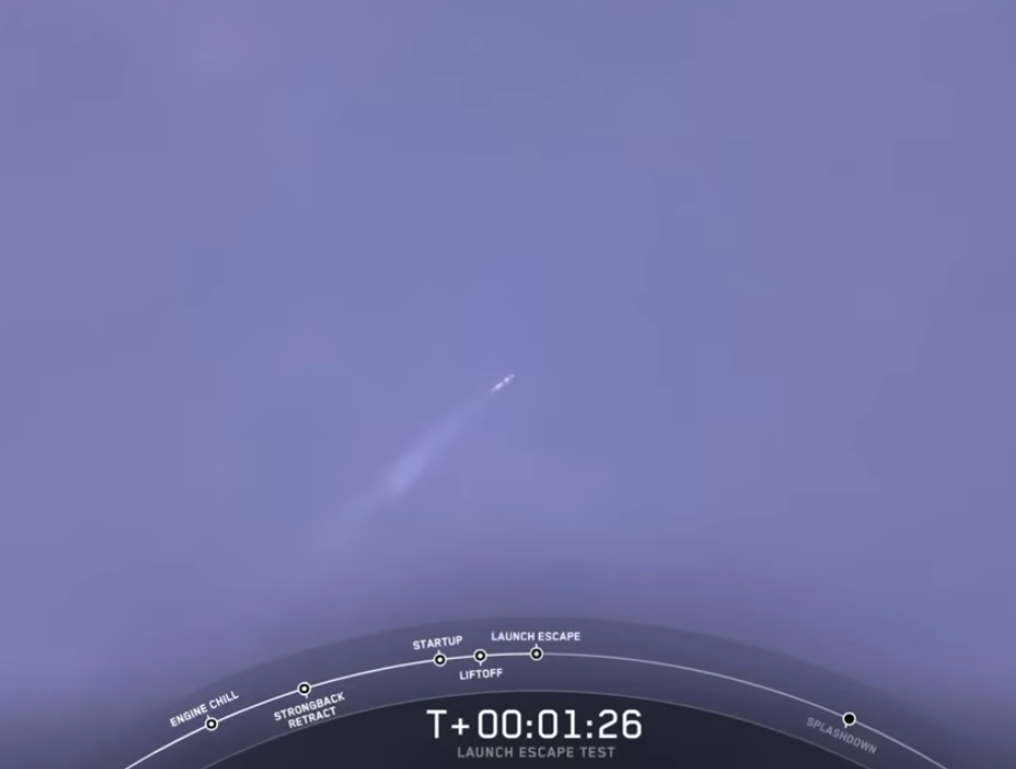 SpaceX Crew Dragon Escape Demonstration Was Successful | NextBigFuture.com