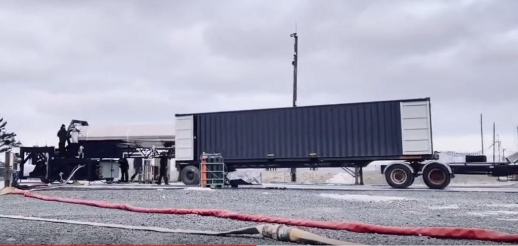 Astra Launching Rockets Moved in a Shipping Container Needing Only Days ...