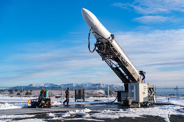 Astra Rocket Vertical for Launch Rehersal | NextBigFuture.com