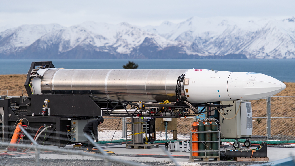 Astra Launching Rockets Moved in a Shipping Container Needing Only Days ...