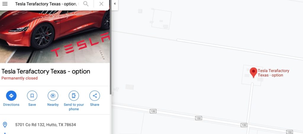 Tesla Texas Terafactory is Appearing on Google Maps | NextBigFuture.com