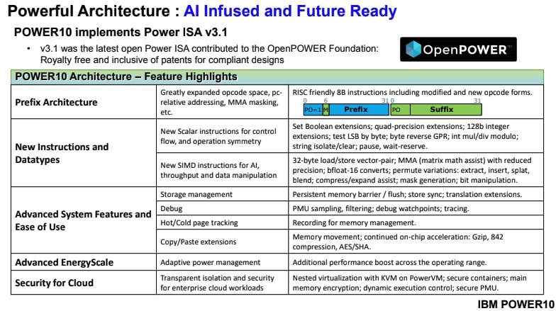 IBM Power 10 Will Have 2.6X Performance Per Watt | NextBigFuture.com