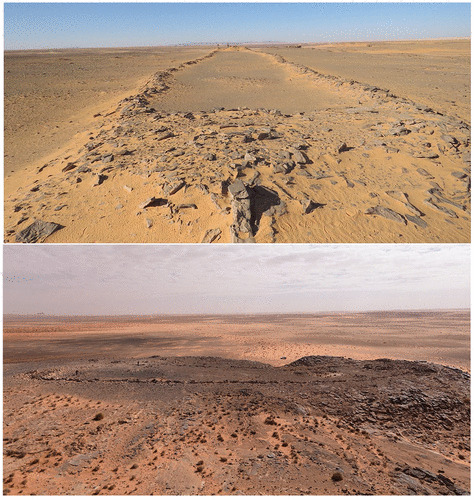 7000 Year Old Rectangular Stone Walls up to 600 Meters Length in Saudi ...