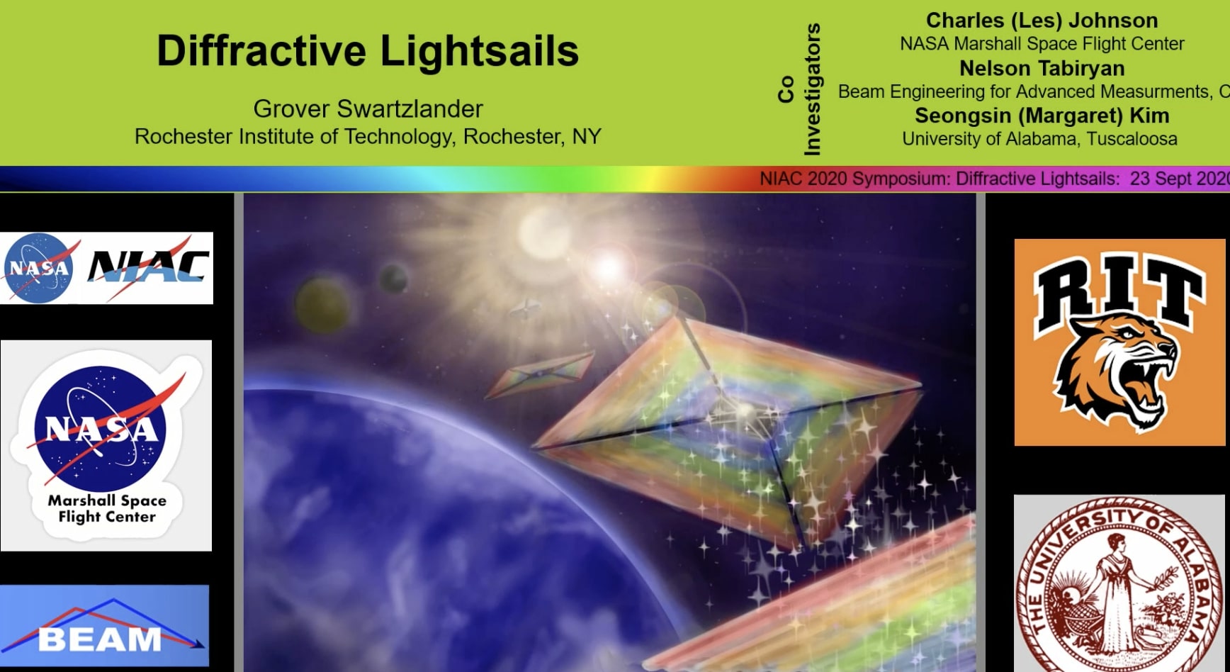 Diffractive Lightsails | NextBigFuture.com