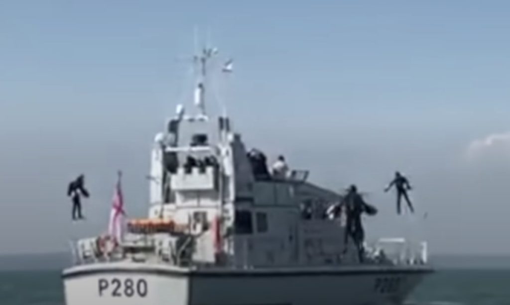Jet Packs Used To Board and Capture a Navy Ship in a Test ...
