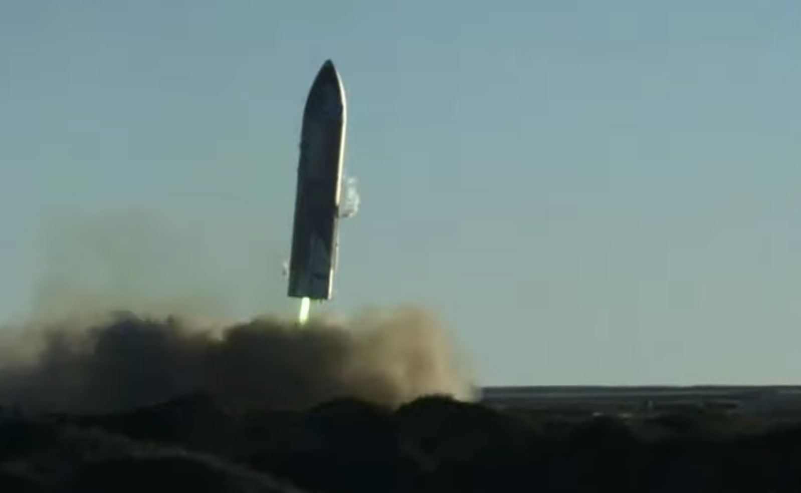 SpaceX SN8 Flies to High Altitude But Explodes After Coming In Too Fast ...