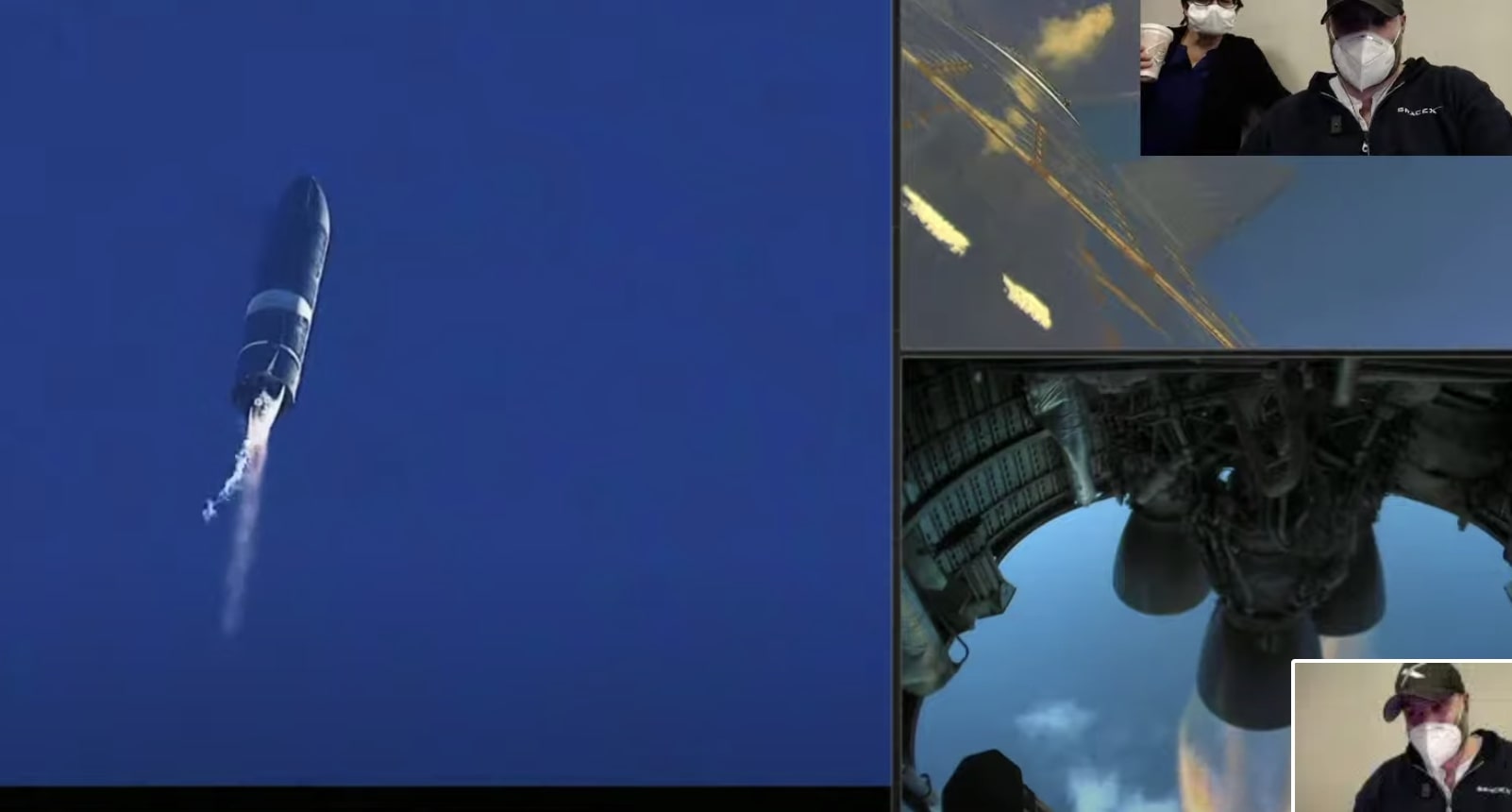 The SpaceX Youtubers Coverage of the Starship SN8 Flight and Explosion ...