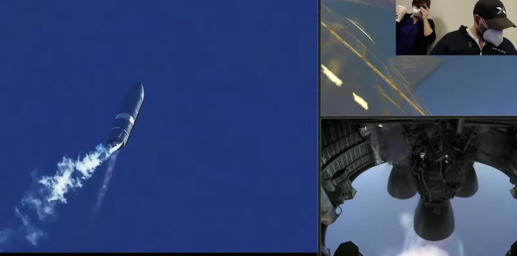 The SpaceX Youtubers Coverage of the Starship SN8 Flight and Explosion ...