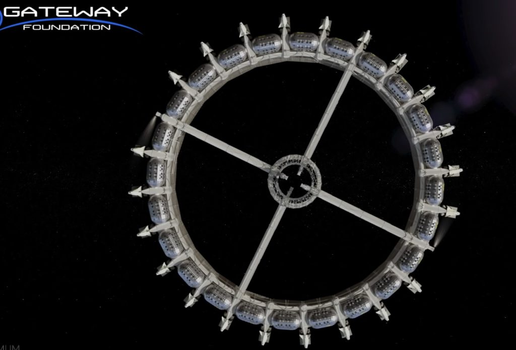 Orbital Assembly Building Parts to Eventually Scale to Large Rotating ...