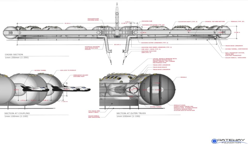 Orbital Assembly Building Parts to Eventually Scale to Large Rotating ...