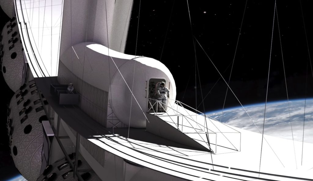 Orbital Assembly Building Parts to Eventually Scale to Large Rotating Space Stations ...