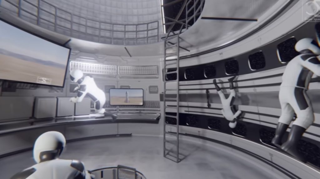 Animation of Interior of SpaceX Starship and Rapid Prototyping ...